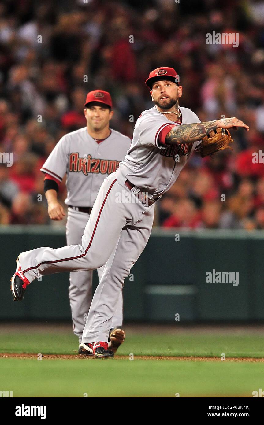 June 15, 2012 Anaheim, CA.Arizona Diamondbacks third baseman Ryan ...