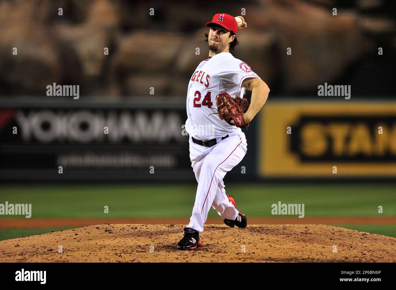 June 15, 2012 Anaheim, CALos Angeles Angels starting pitcher Dan Haren ...