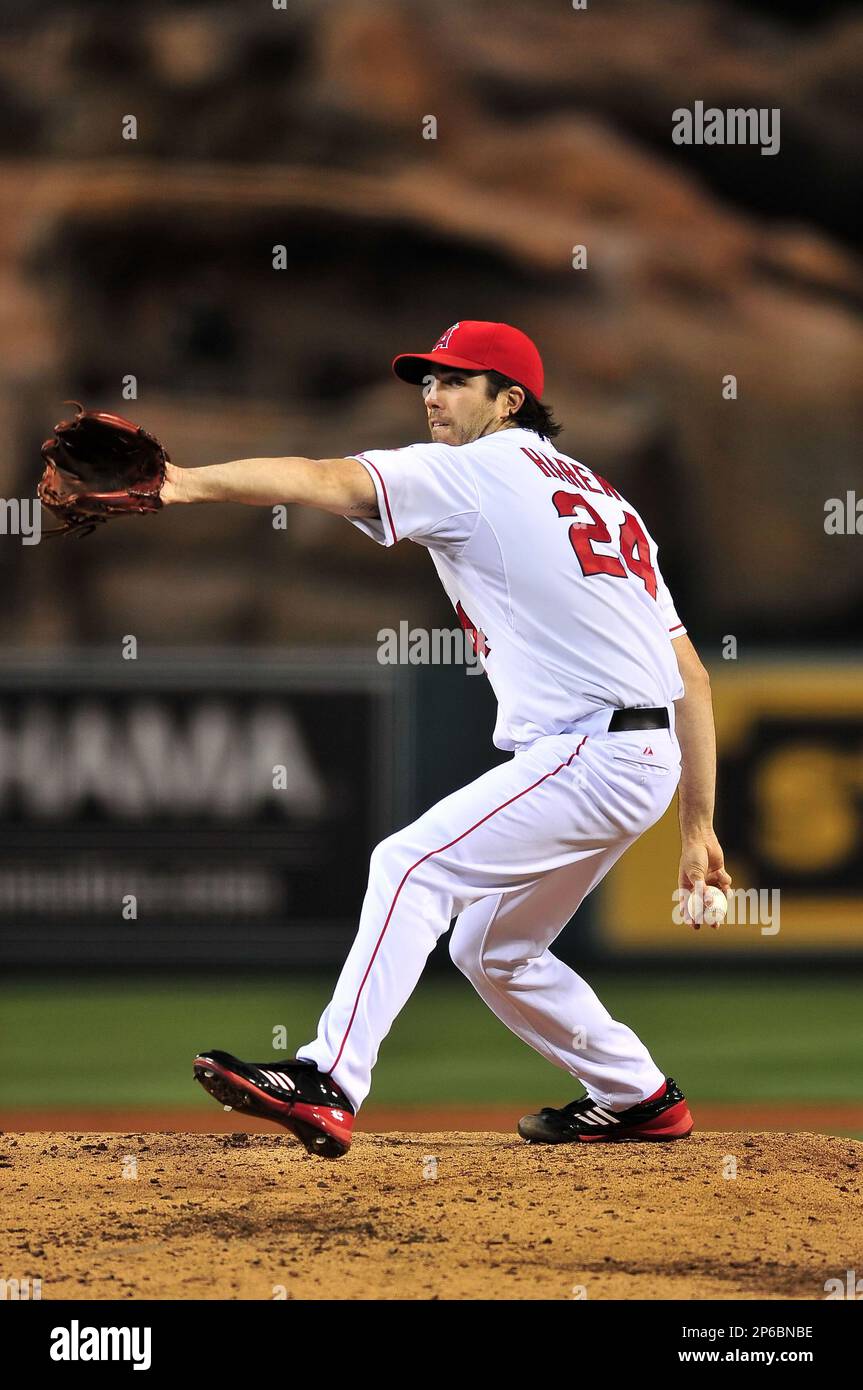 June 15, 2012 Anaheim, CALos Angeles Angels starting pitcher Dan Haren ...
