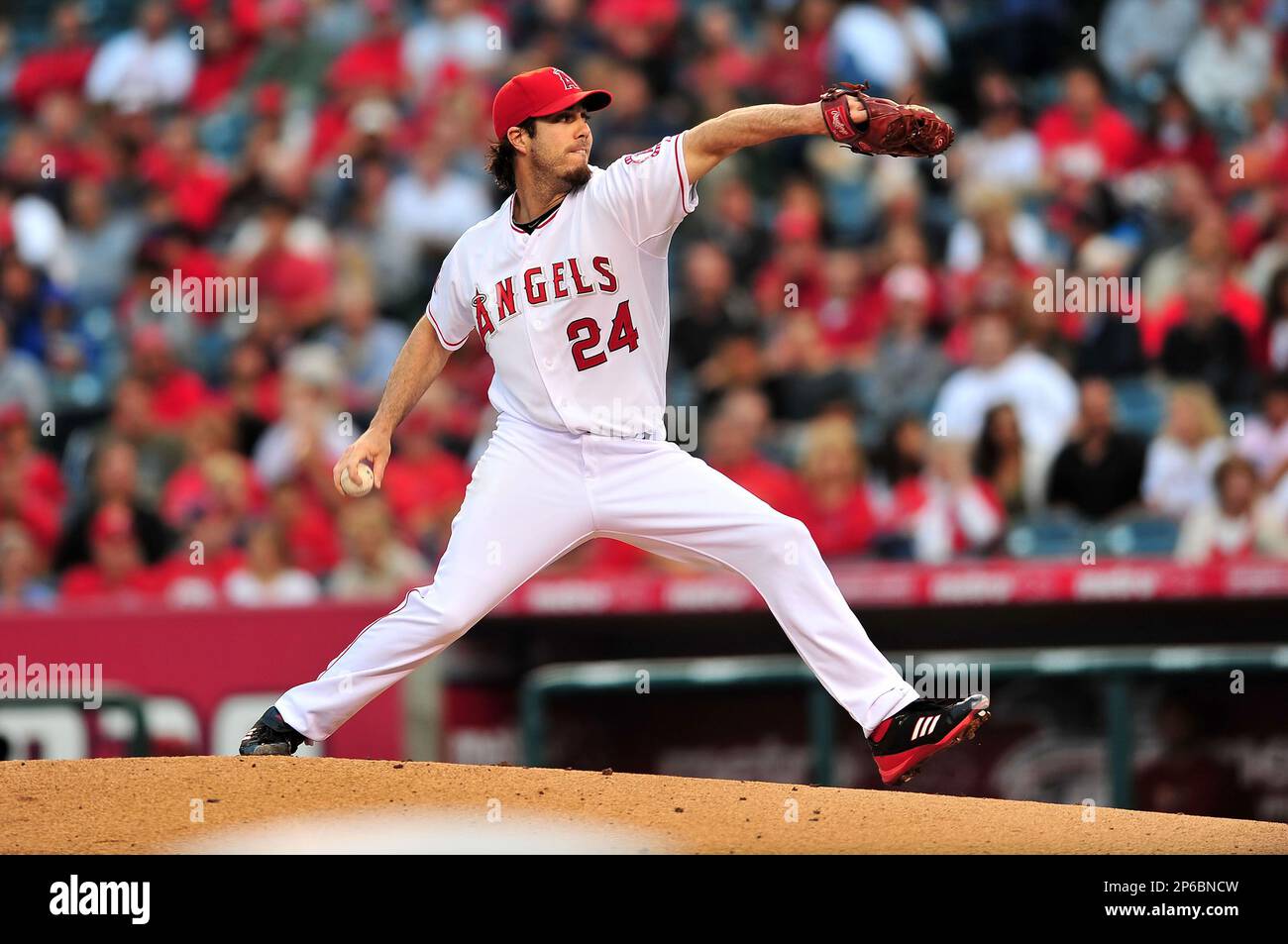 June 15, 2012 Anaheim, CALos Angeles Angels starting pitcher Dan Haren ...
