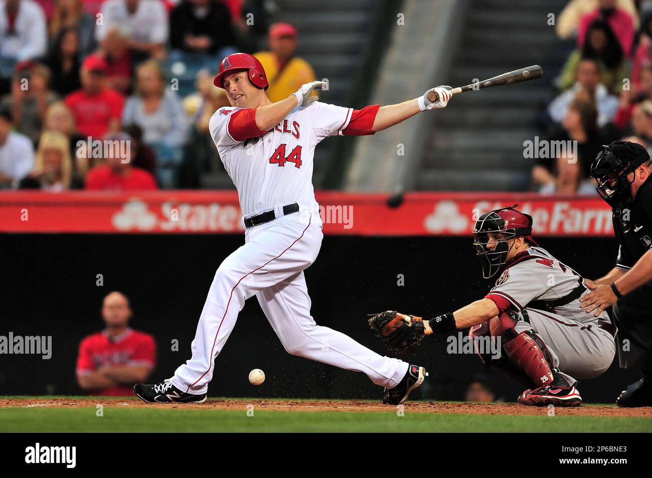 June 15, 2012 Anaheim, CALos Angeles Angels right fielder Mark Trumbo ...