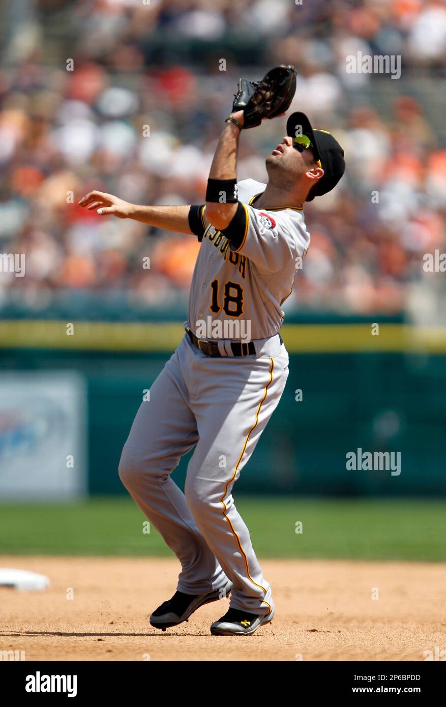 Pittsburgh Pirates Neil Walker during a game against the Detroit Tigers ...