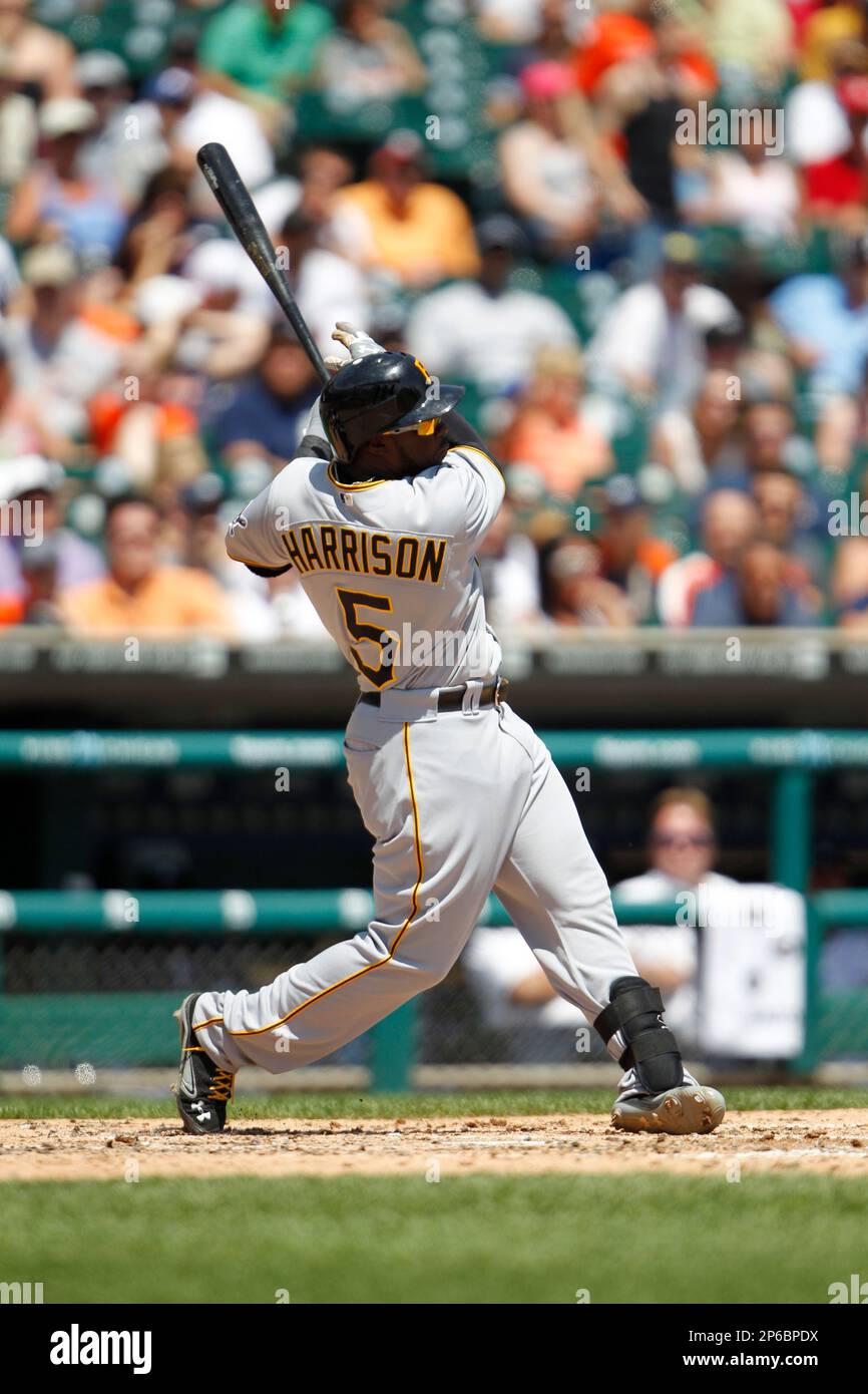 Pittsburgh Pirates Josh Harrison during a game against the Detroit ...