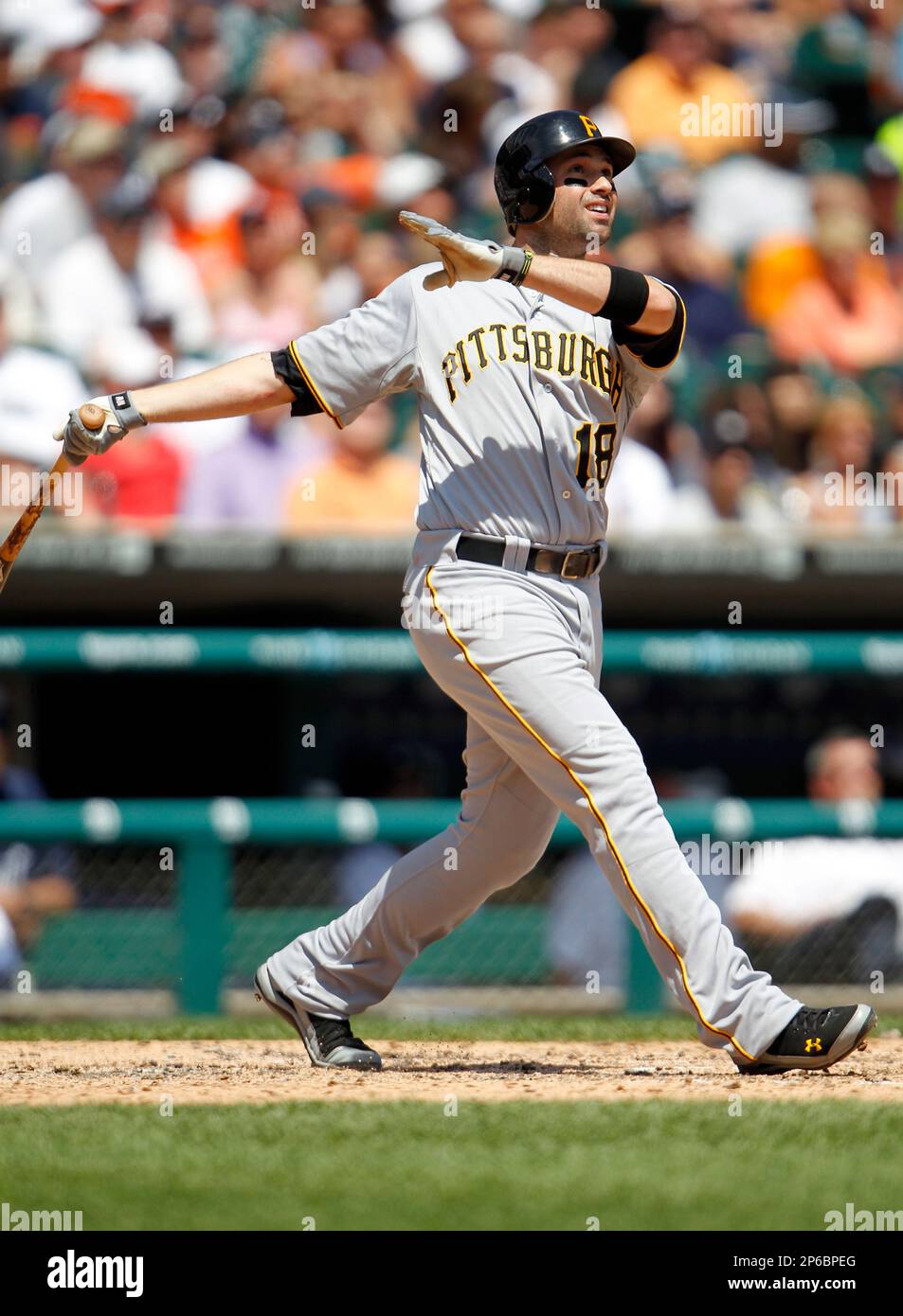 Pittsburgh Pirates Neil Walker during a game against the Detroit Tigers ...