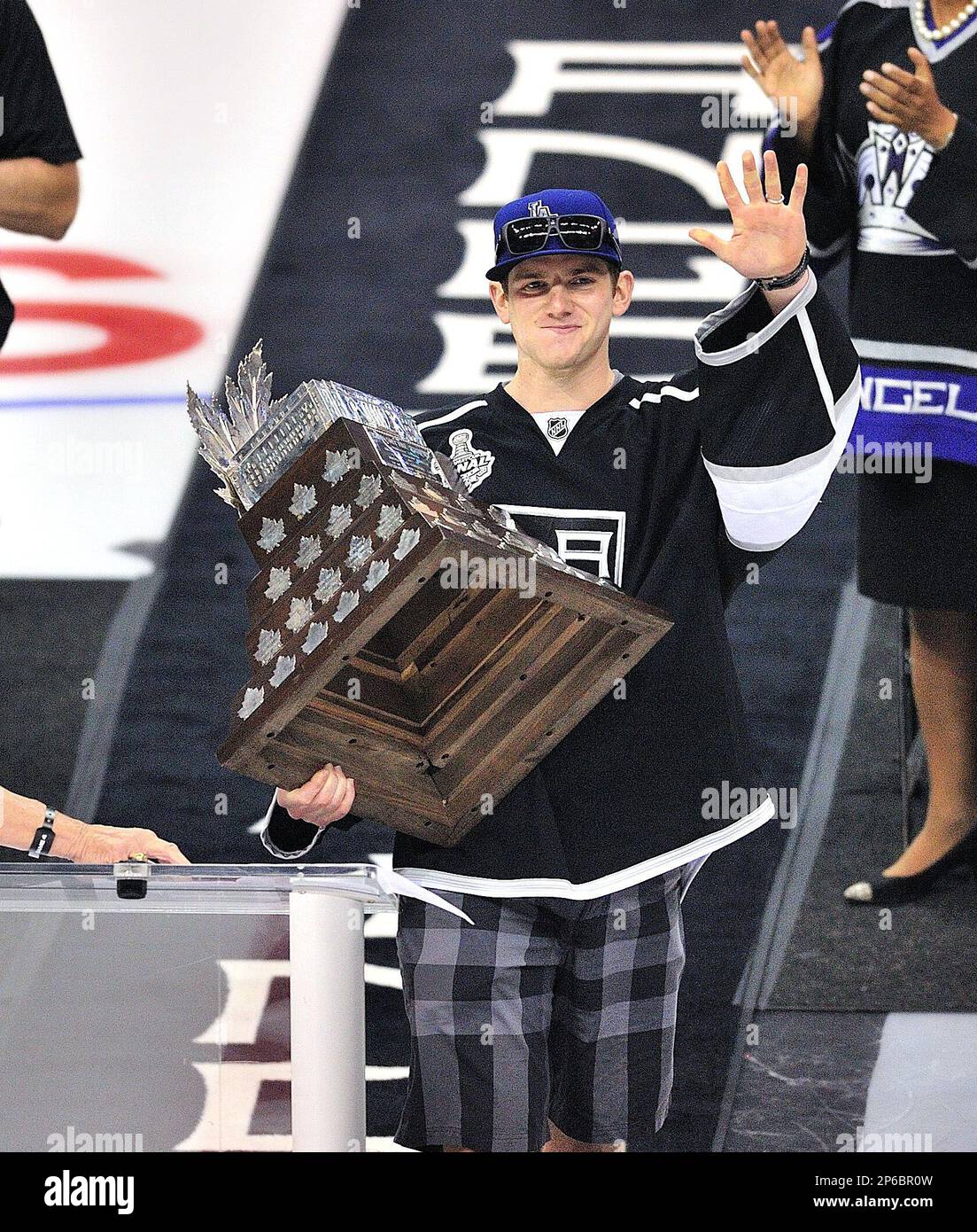 June 14, 2012 Los Angeles, CA.Los Angeles Kings goalie Jonathan Quick ...