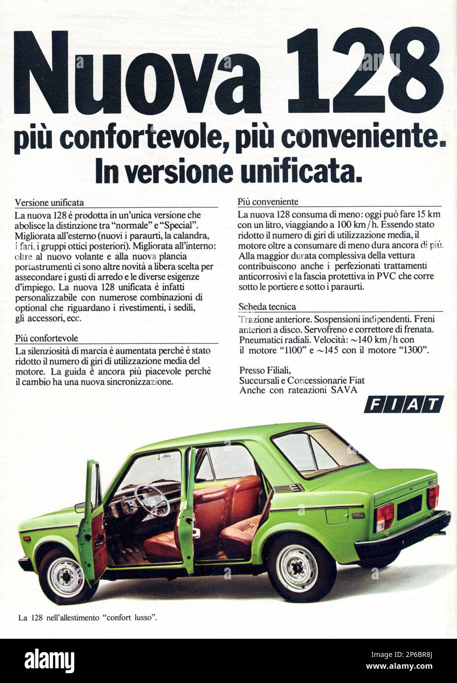 1976 , ITALY : The italian car industry FIAT ( F.I.A.T. Fabbrica ...
