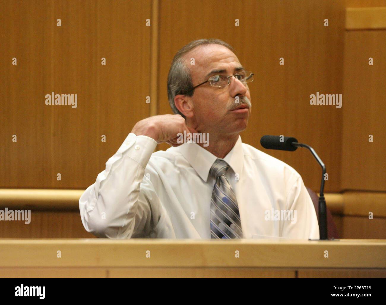 Publix employee repeats the threatening gesture that he witnessed ...