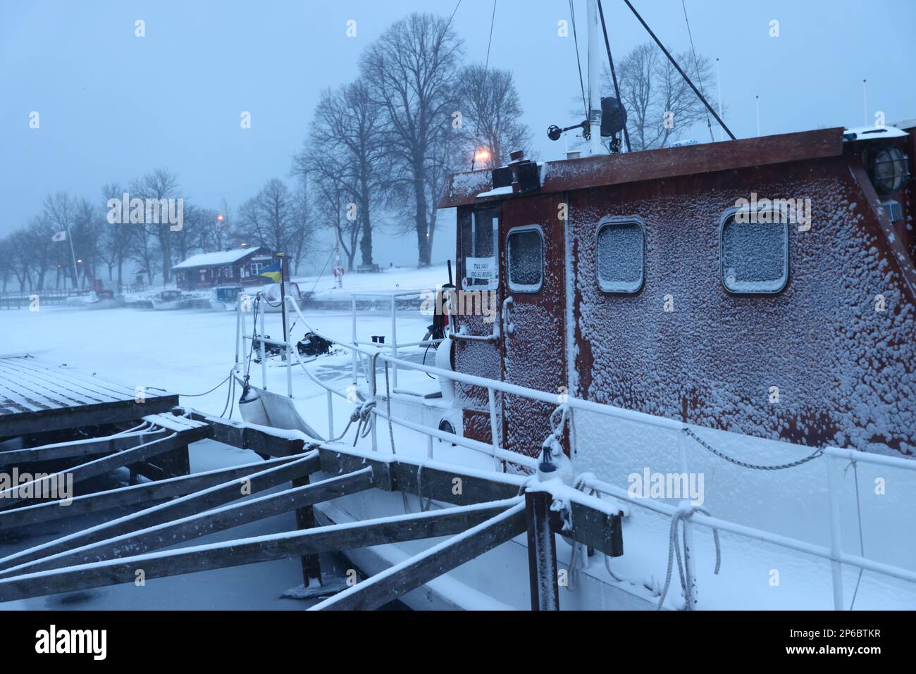 Seasonal weather, winter storm during Tuesday in Östergötland county ...