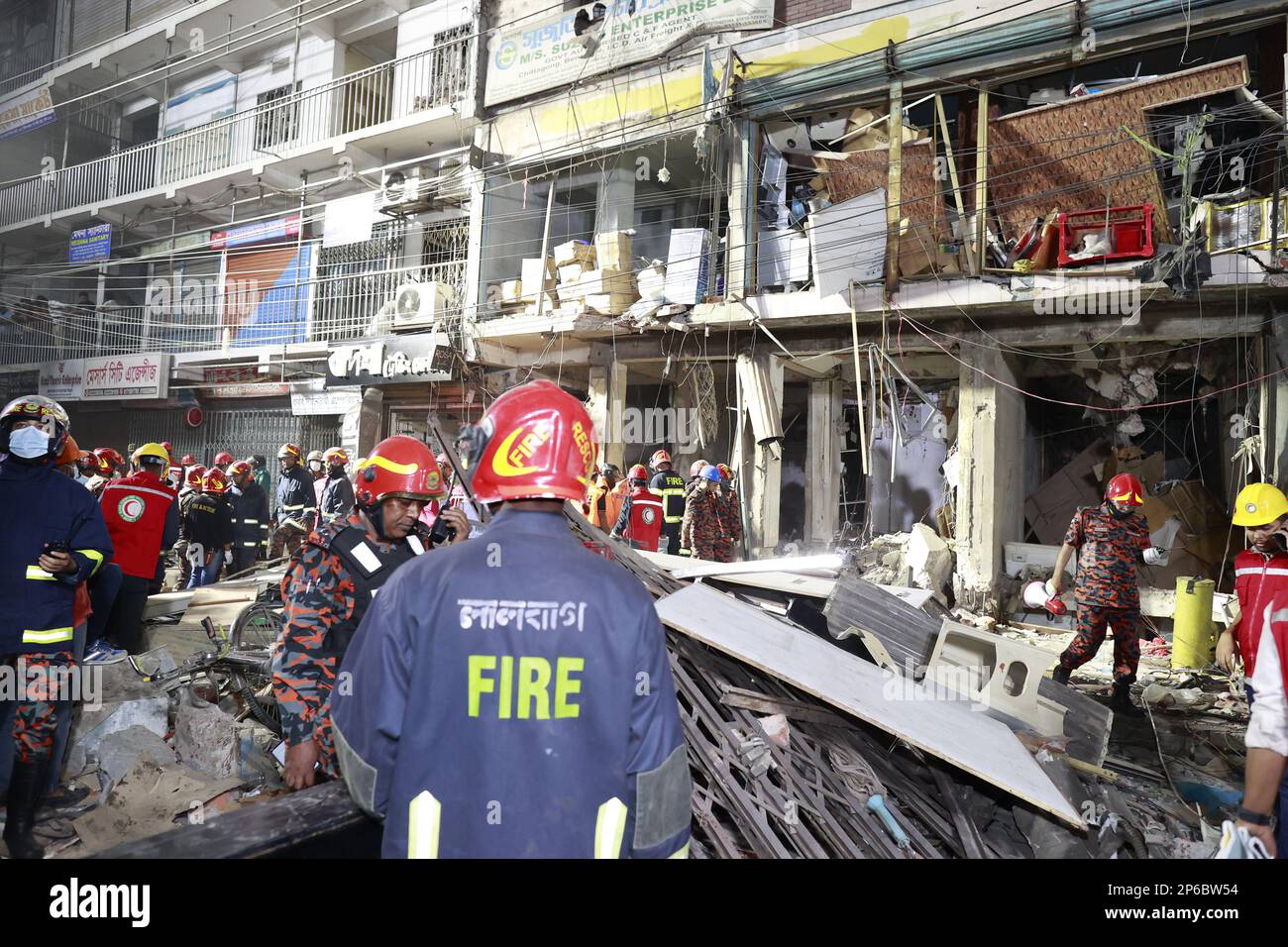 March 7, 2023, Dhaka, Bangladesh: Death toll in the explosion that took ...