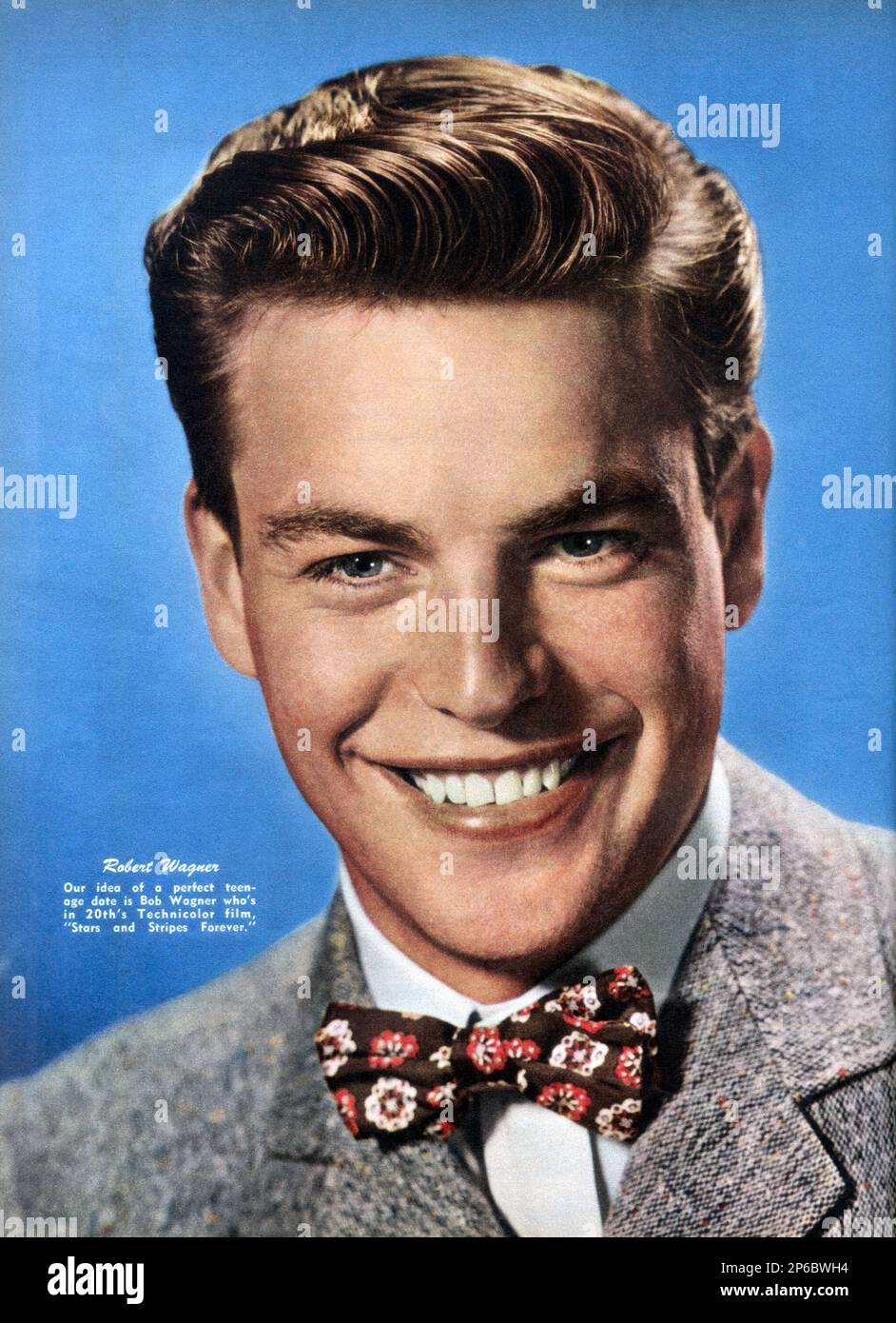 1952 , USA : The movie actor ROBERT WAGNER ( born in 1930 ), photo from ...