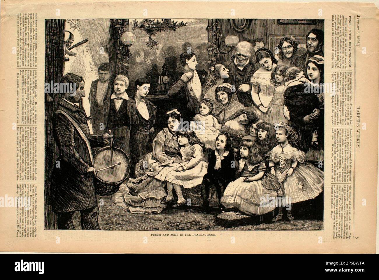 Puppet theater engraving hi-res stock photography and images - Alamy
