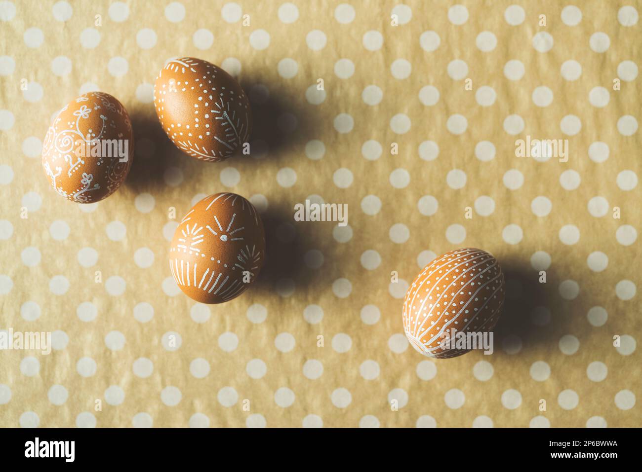 Easter background hand painted hi-res stock photography and images - Alamy