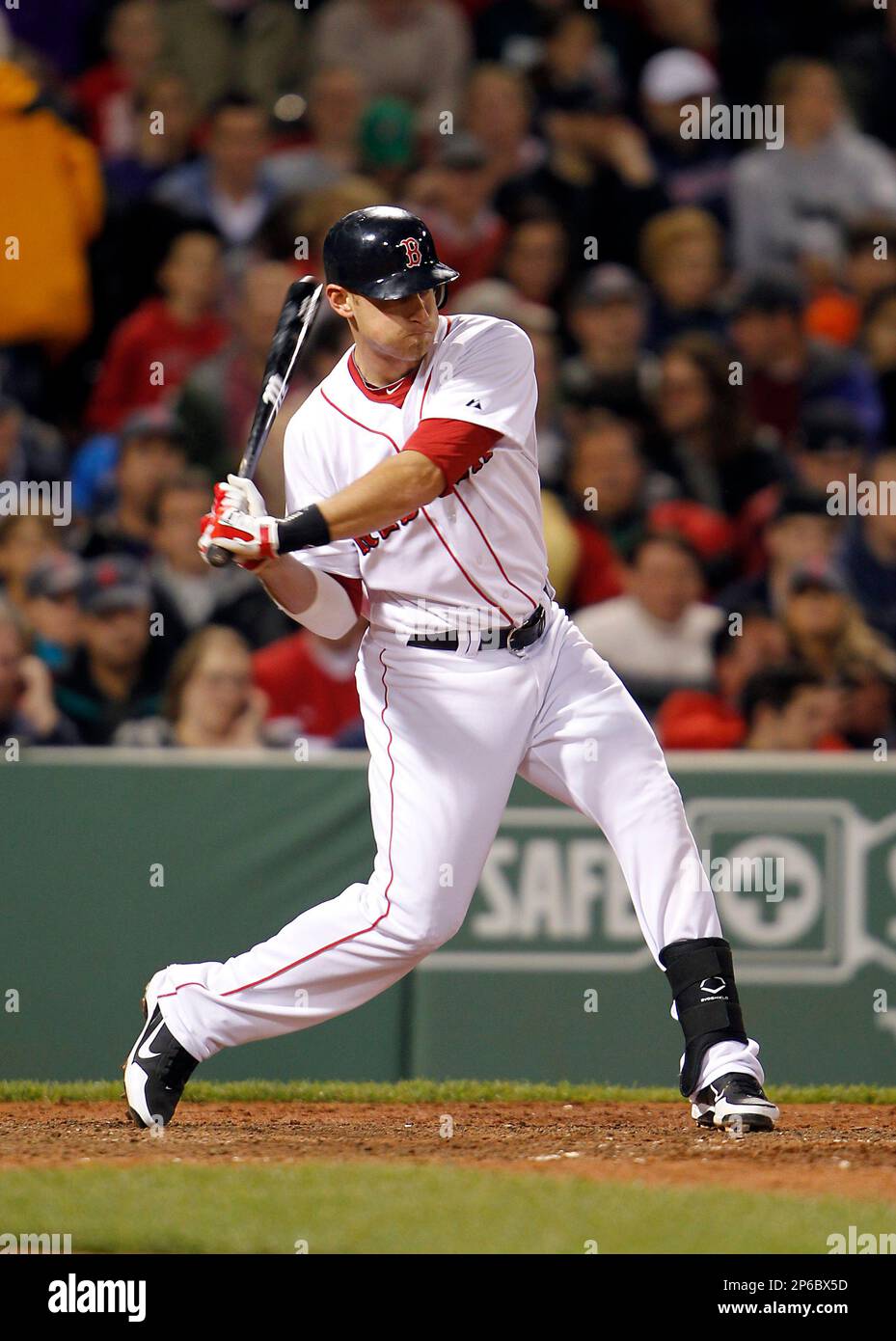 Boston Red Sox Will Middlebrooks at a game against the Cleveland ...