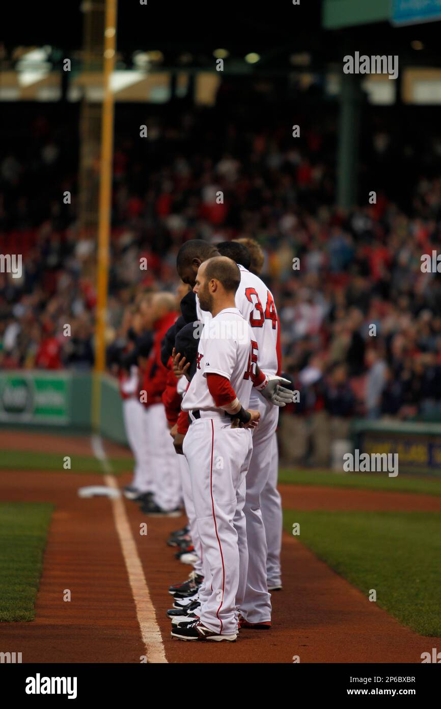 Boston Red Sox Fenway Park before a game against the Cleveland Indians ...