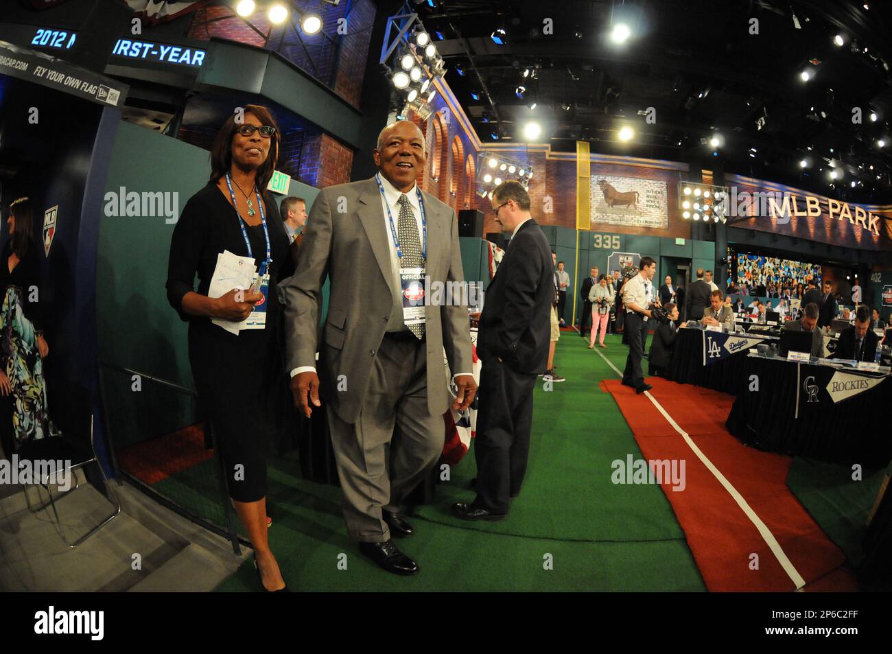 Hall of Fame outfielder Tony Oliva during the MLB Draft on Monday June ...
