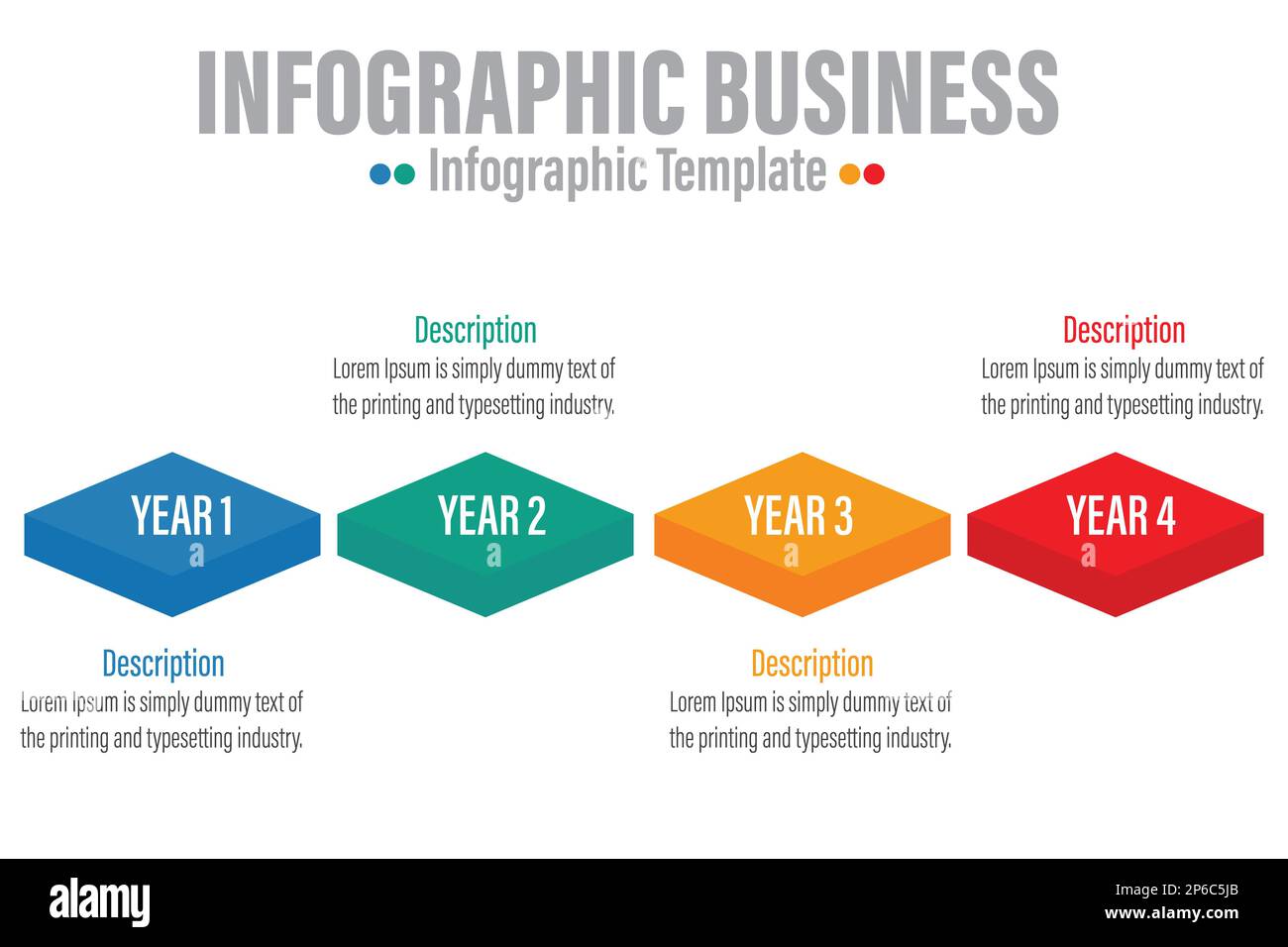 6Project 6Months 6YearModern Timeline diagram with progress circle ...