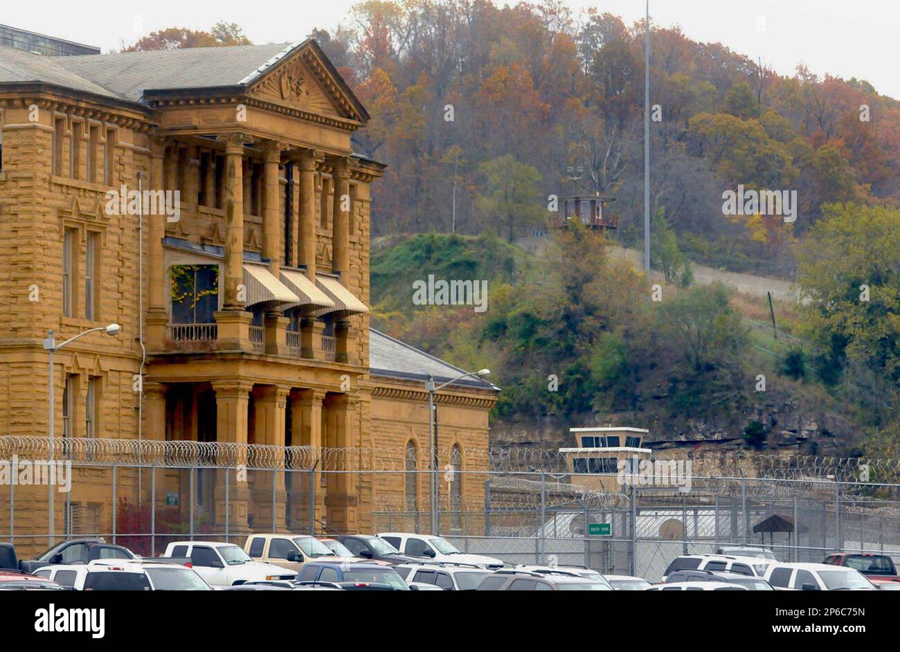 In this Nov. 4, 2011 photo, the Menard Correctional Center is seen in ...