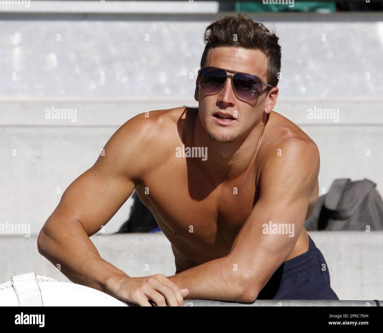 Australian Olympic Team member Ashley Delaney at the USA Swimming Grand ...