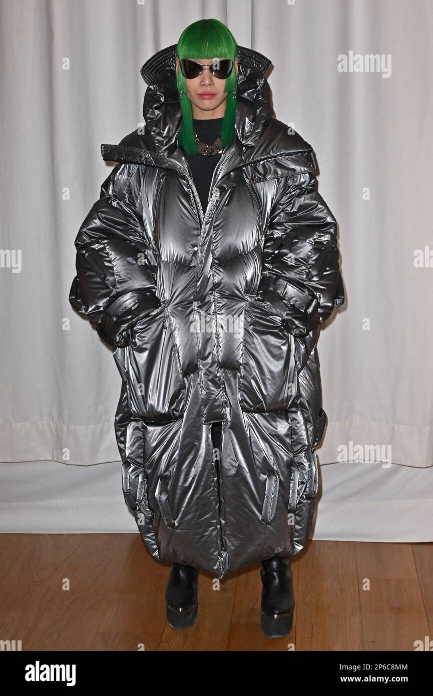 Paris, France. 07th Mar, 2023. Alyy Space at the Avellano show during ...