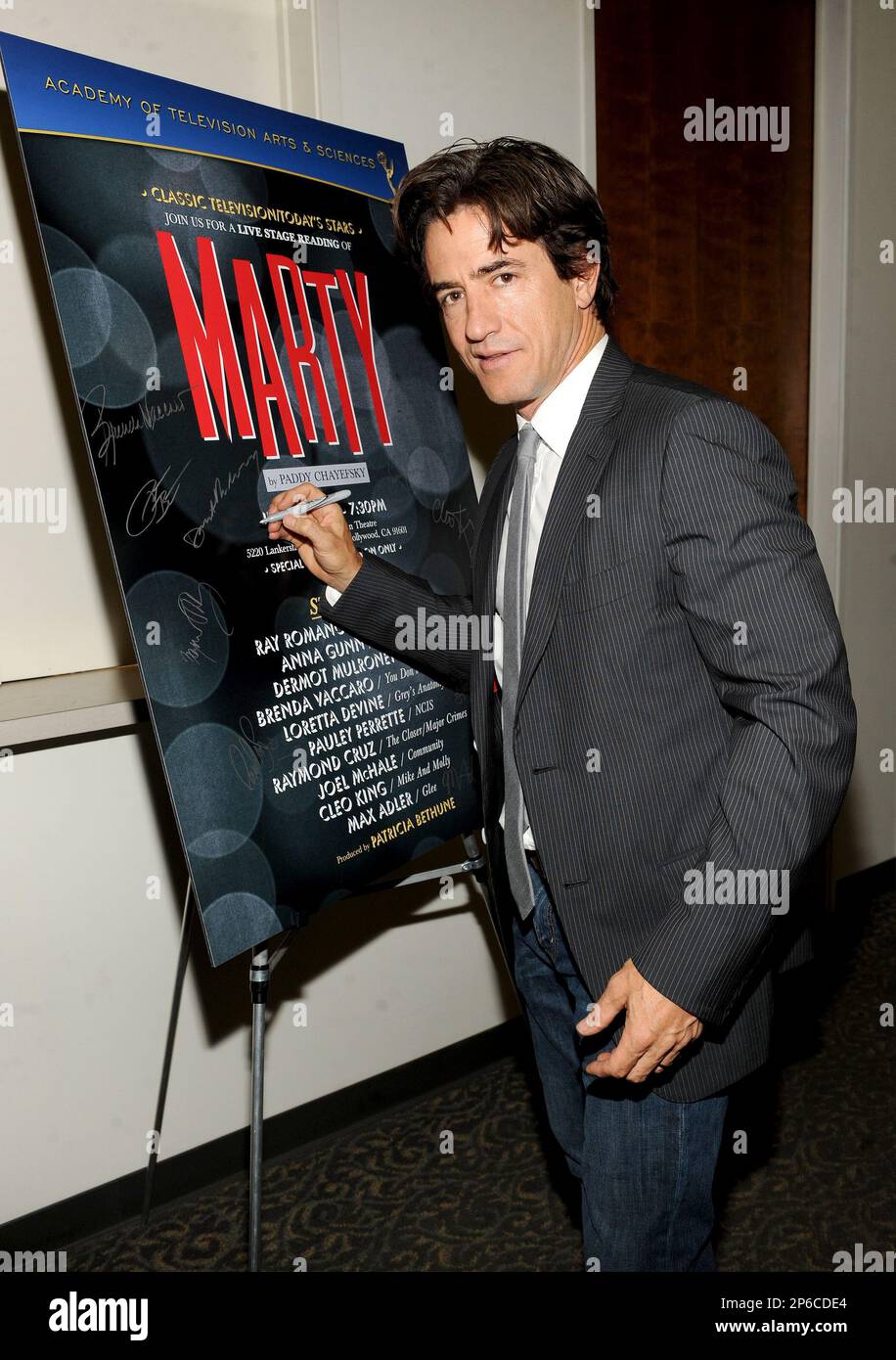 NORTH HOLLYWOOD, CA - JUNE 4: Actor Dermot Mulroney attends the Academy ...