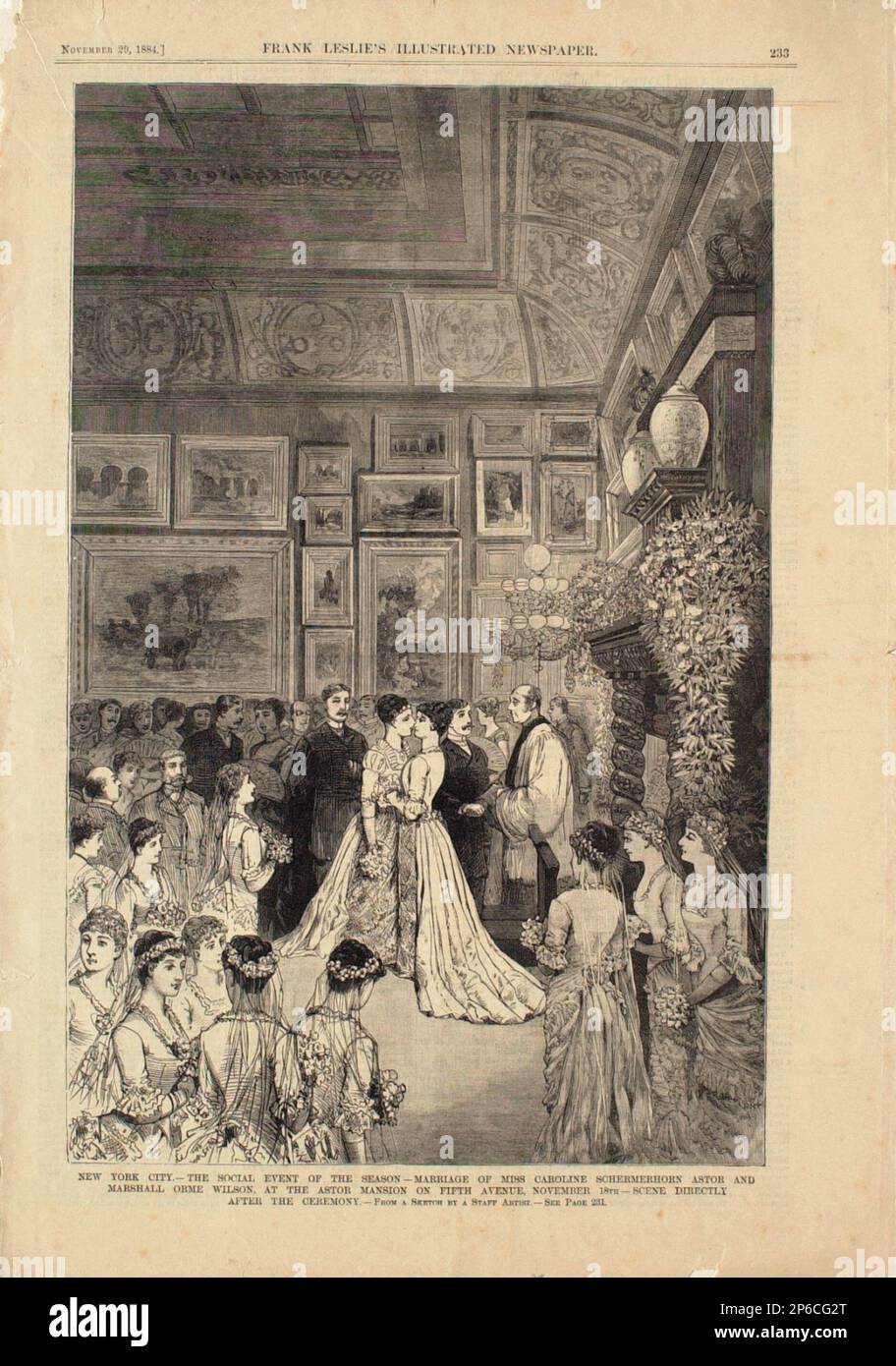 Unknown, New York City—The Social Event of the Season—Marriage of Miss ...