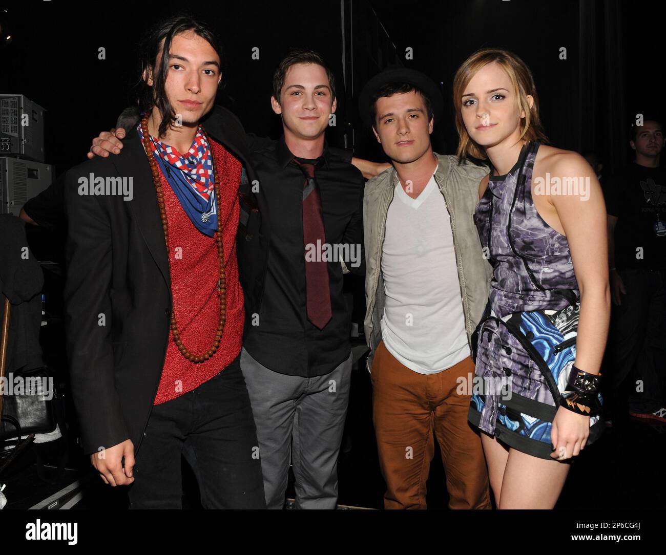 Emma Watson Logan Lerman Photoshoot