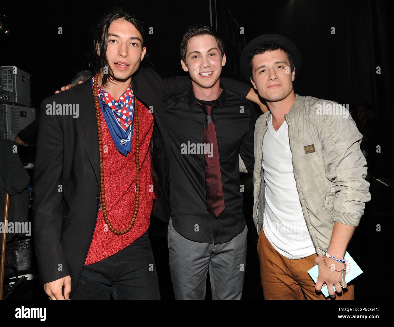 Ezra Miller And Logan Lerman