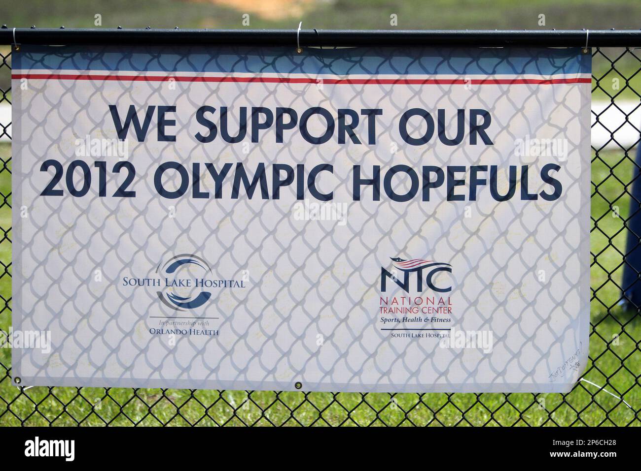 A sign of support as seen during the Pure Athletics and NTC Last Chance ...
