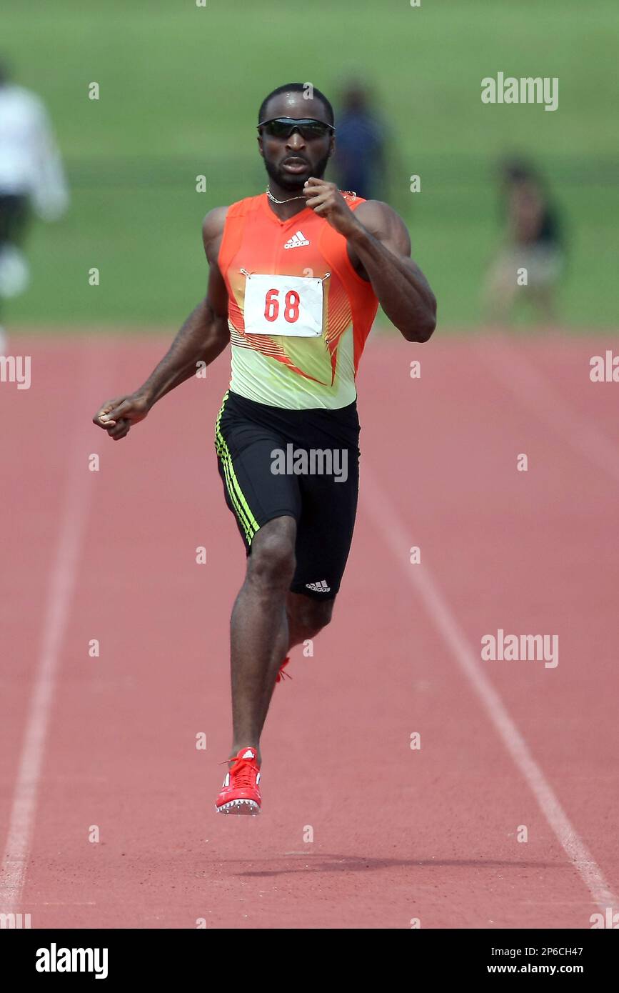 Athlete Ramon Miller as seen during the Pure Athletics and NTC Last ...