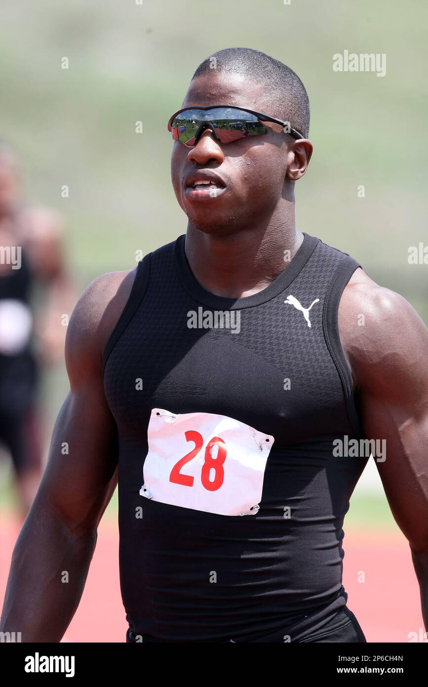 Athlete Sekou Clarke as seen during the Pure Athletics and NTC Last ...
