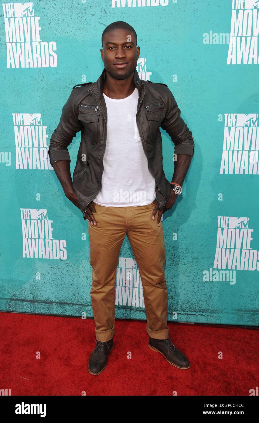 UNIVERSAL CITY, CA - JUNE 3: Actor Sinqua Walls arrives at the 2012 MTV ...