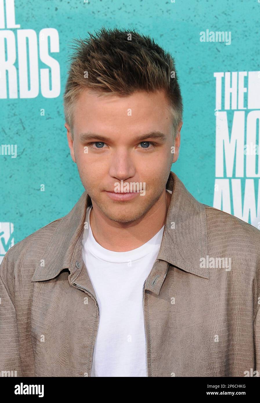 UNIVERSAL CITY, CA - JUNE 3: Actor Brett Davern arrives at the 2012 MTV ...