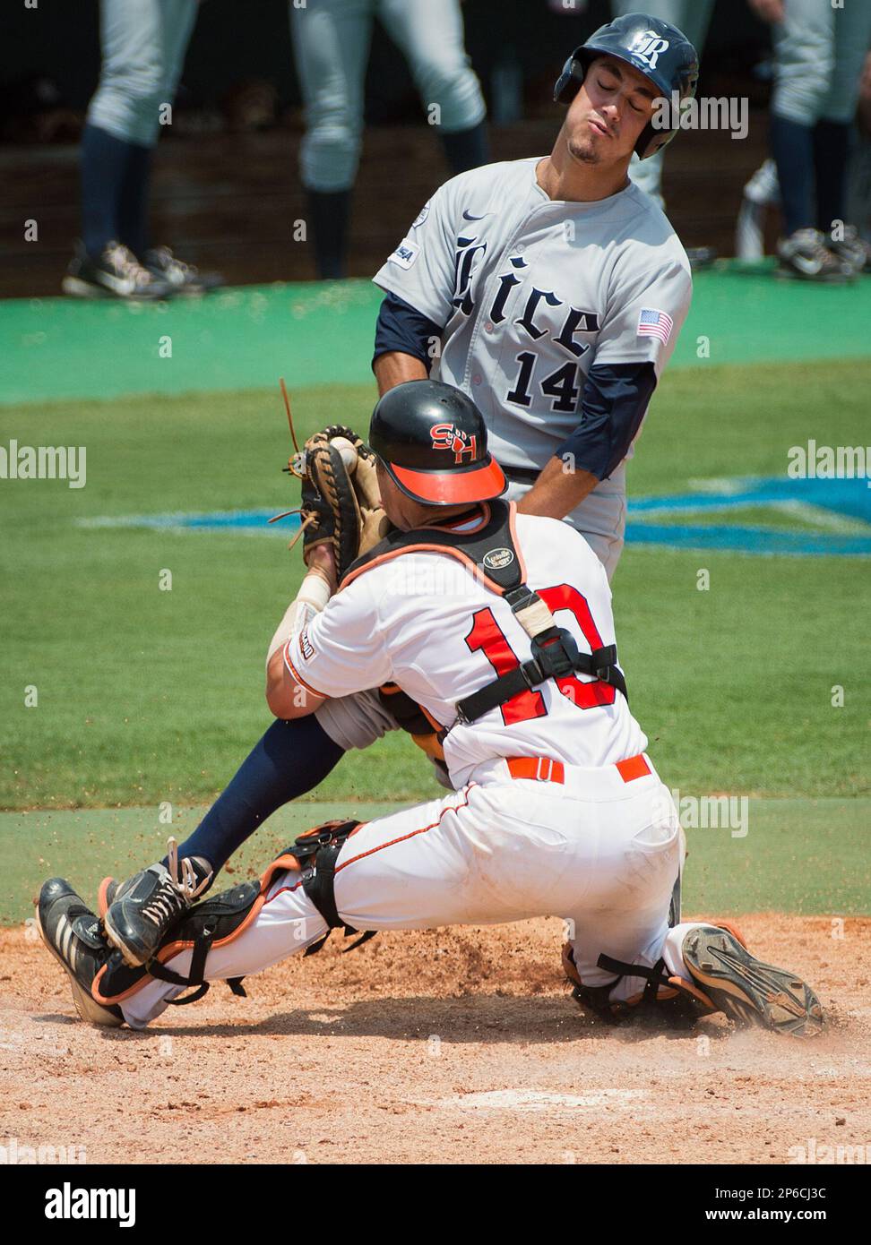 College Baseball Collisions