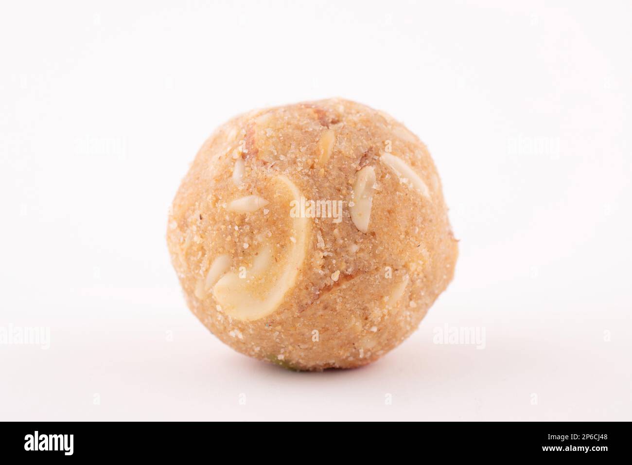 Gond Laddu Isolated on White Background, Punjabi Pinni Ladoo Stock ...