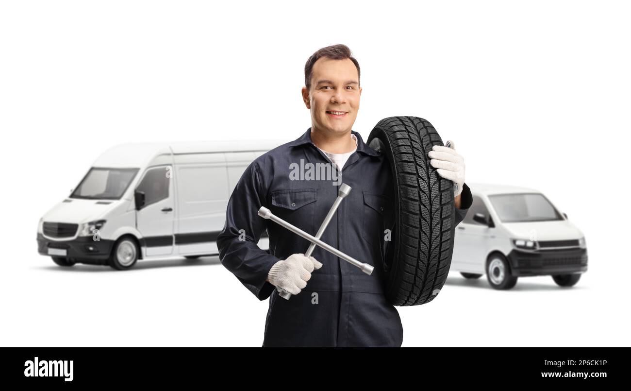 Maintenance vans hi-res stock photography and images - Alamy