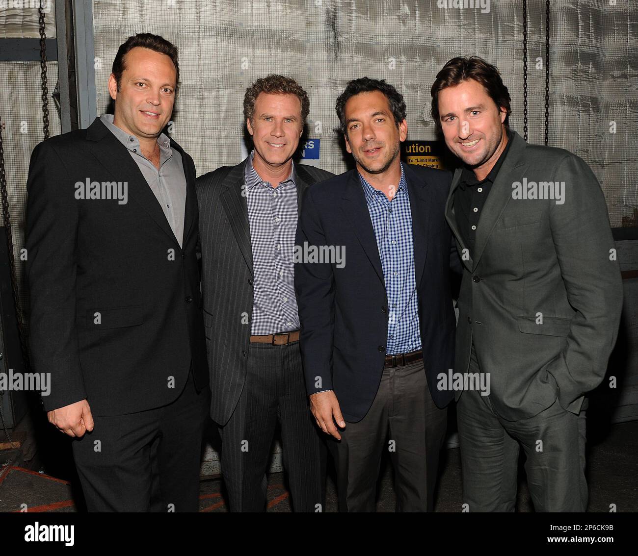 CULVER CITY, CA - JUNE 2: (L-R) Actors Vince Vaughn, Will Ferrell ...