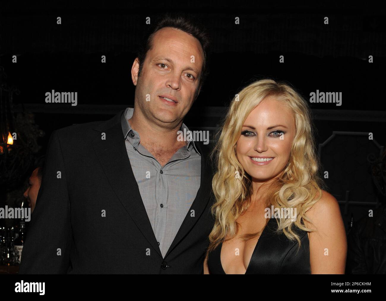 CULVER CITY, CA - JUNE 2: (L-R) Actors Vince Vaughn and Malin Akerman ...