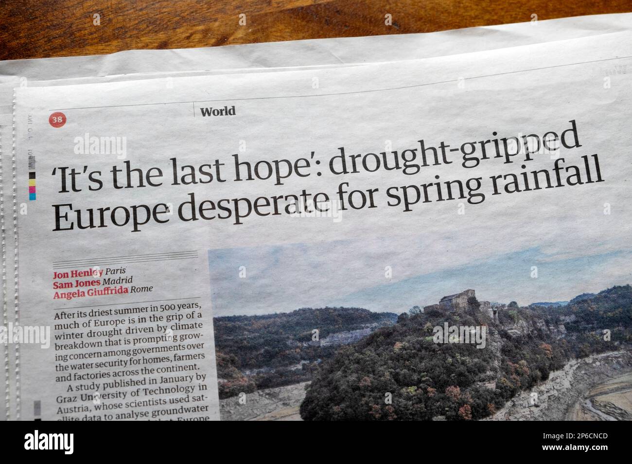 'It's the last hope': drought-gripped Europe desperate for spring ...