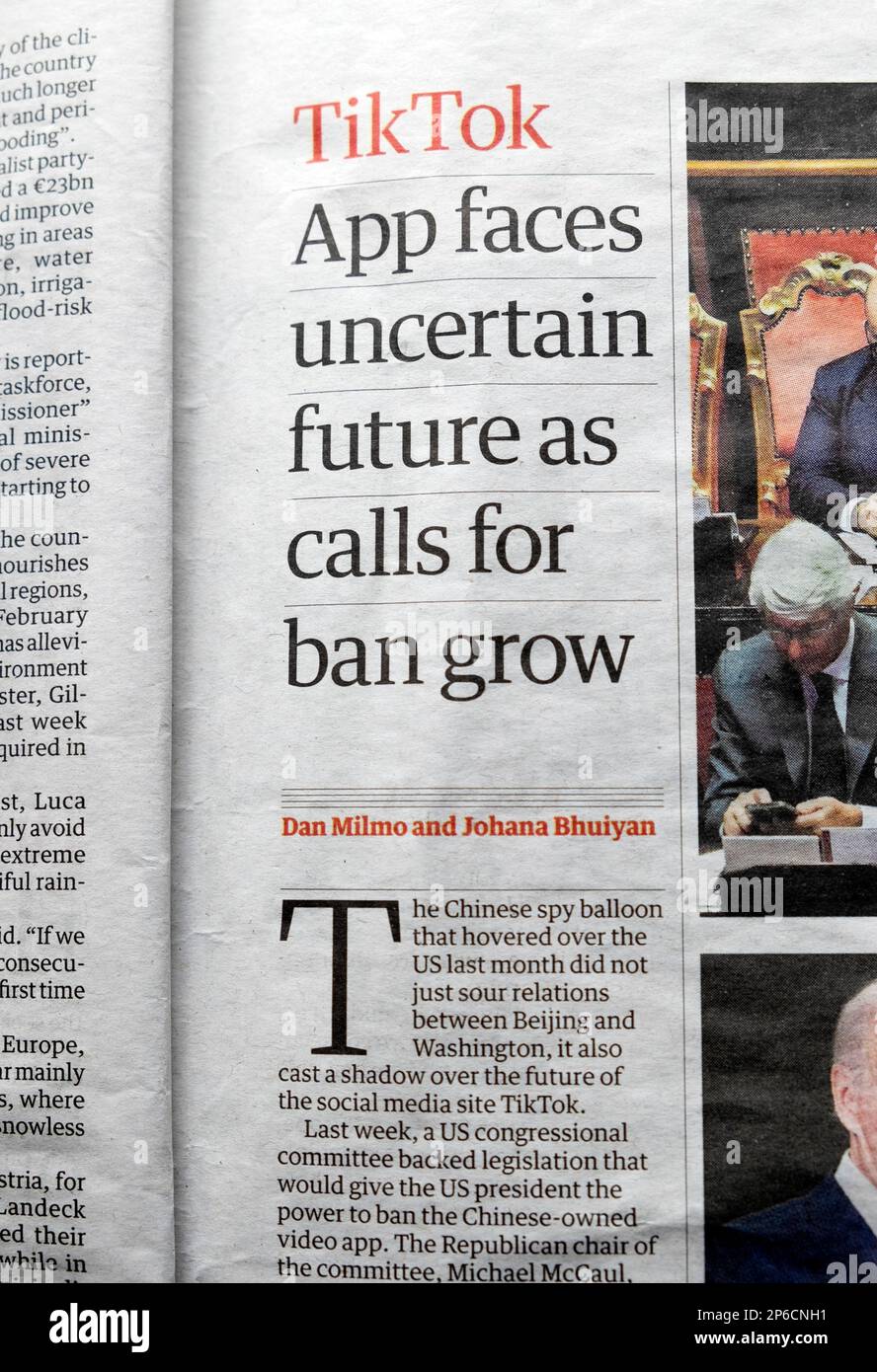 'TikTok App faces uncertain future as calls for ban grow' British ...