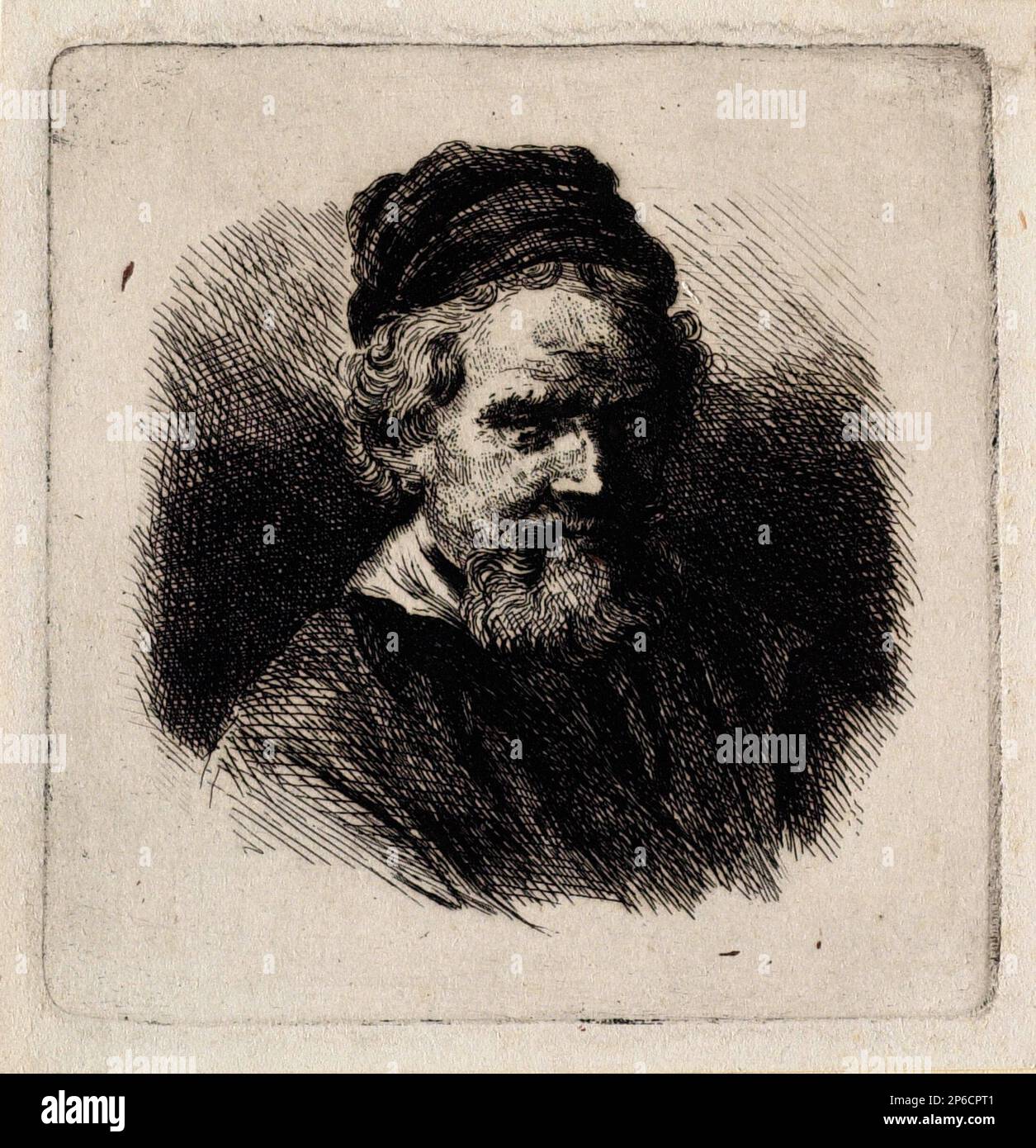 After Rembrandt van Rijn, Jan Lutma, Goldsmith, 1762, etching and ...