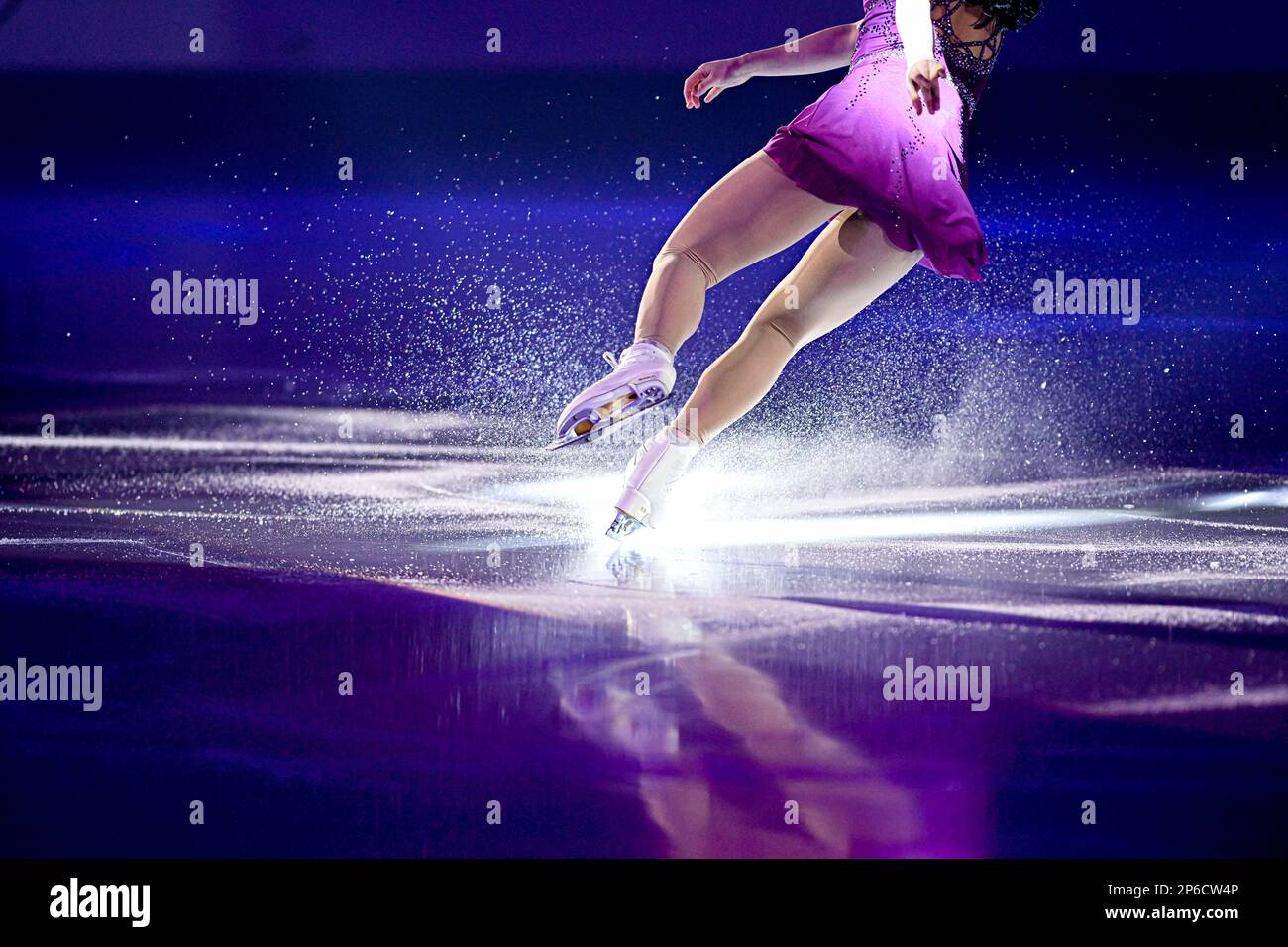 Clare SEO (USA), during the Exhibition Gala, at the ISU World Junior ...