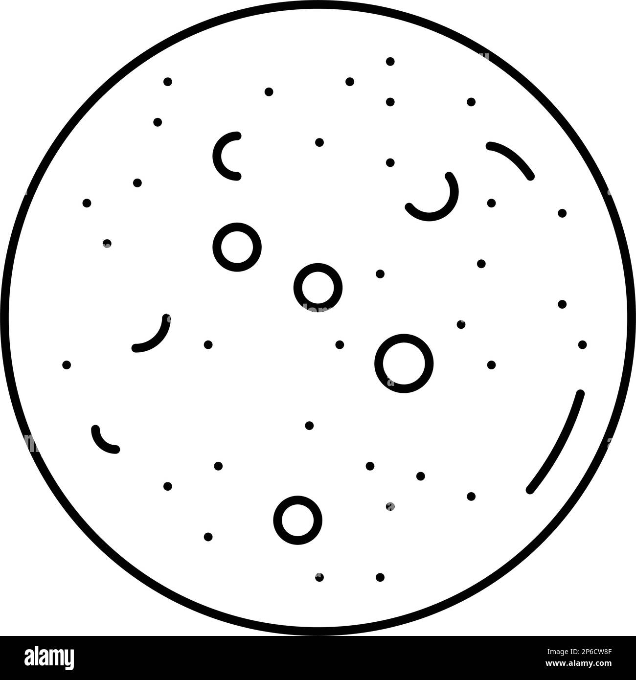 mercury planet line icon vector illustration Stock Vector Image & Art ...