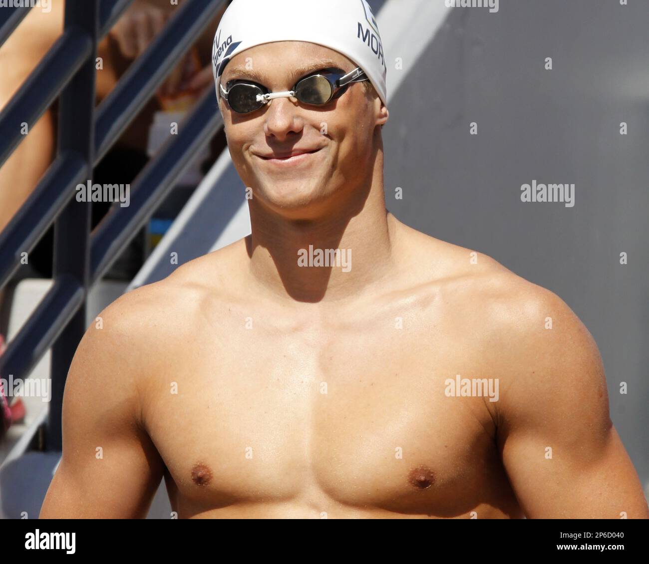 Russian Olympic Swimmer Vladimir Morozov (TROJ-CA) at the Speedo Grand ...