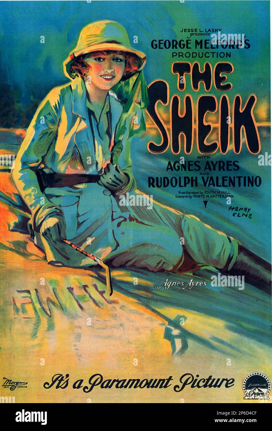 1921 , USA : The silent movie THE SHEIK ( Lo Sceicco ) by George ...