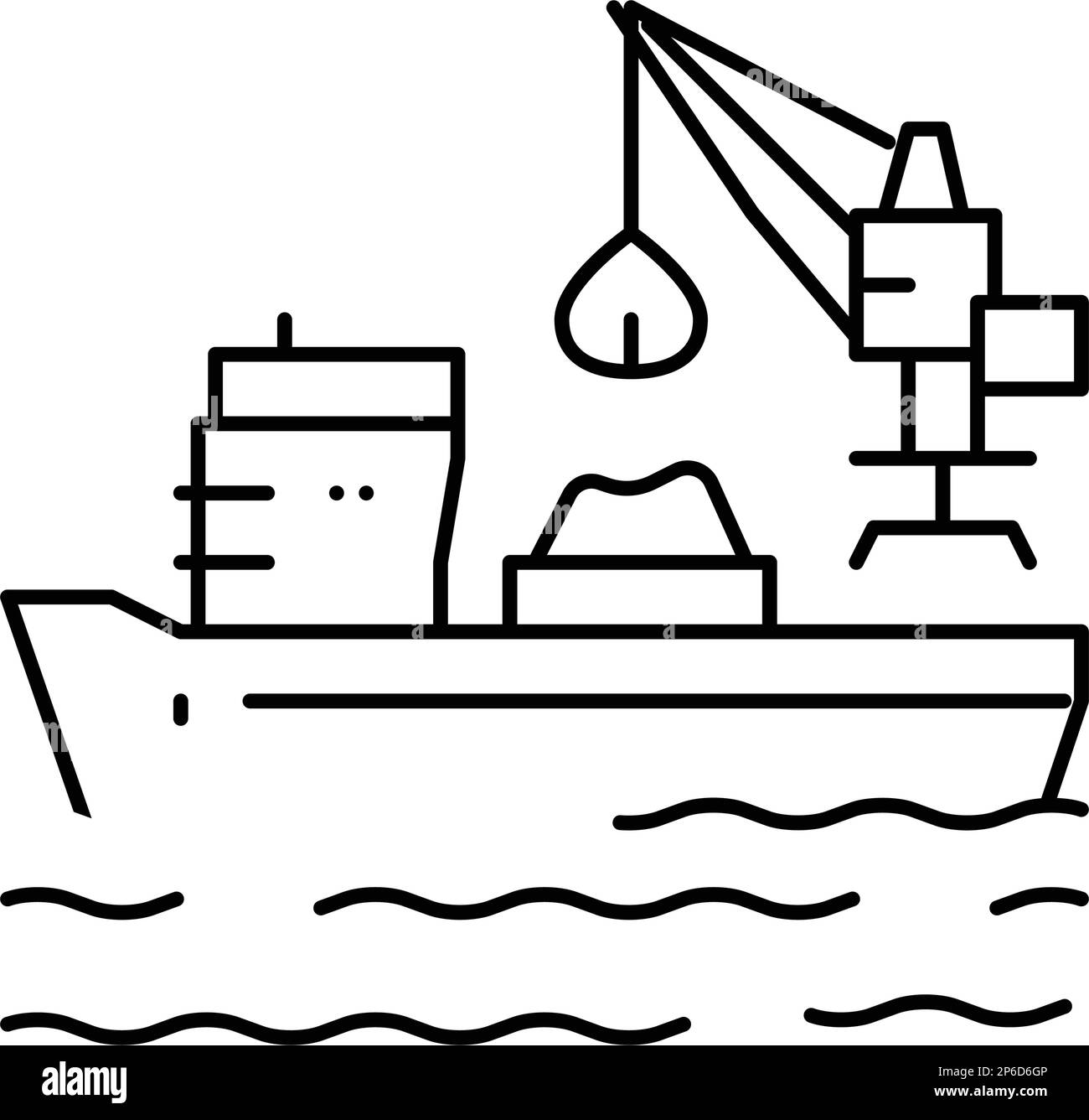 Unloading process Black and White Stock Photos & Images - Alamy