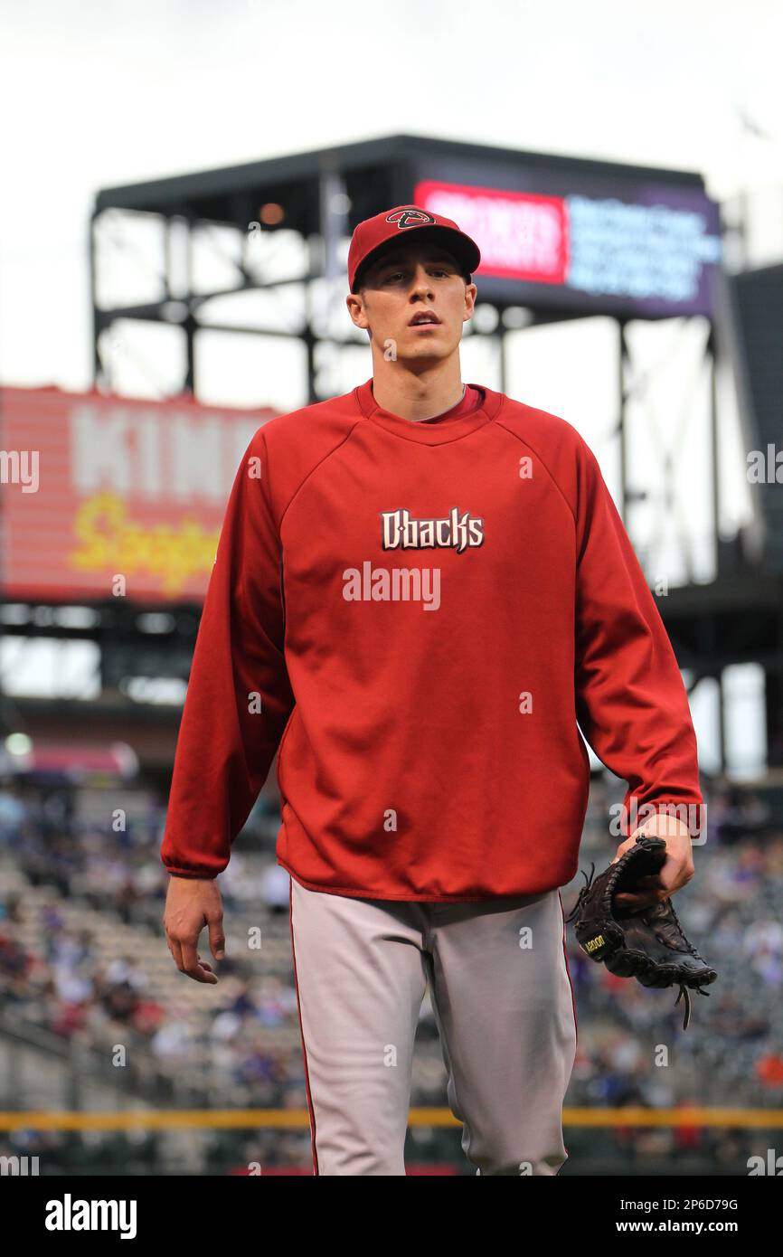 Arizona Diamondbacks starting pitcher Patrick Corbin (46) prepares for ...