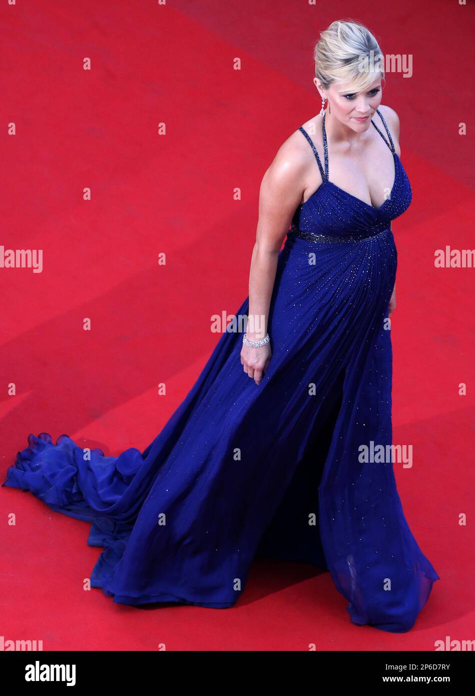 Actress Reese Witherspoon arrives for the screening of Mud at the 65th ...