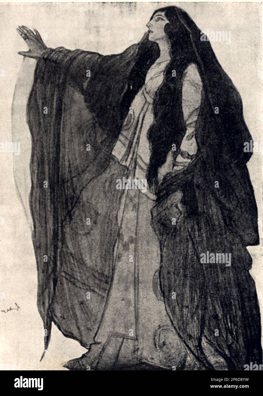 1923 , FRANCE : The russian dancer and actress IDA RUBINSTEIN ( 1885 ...