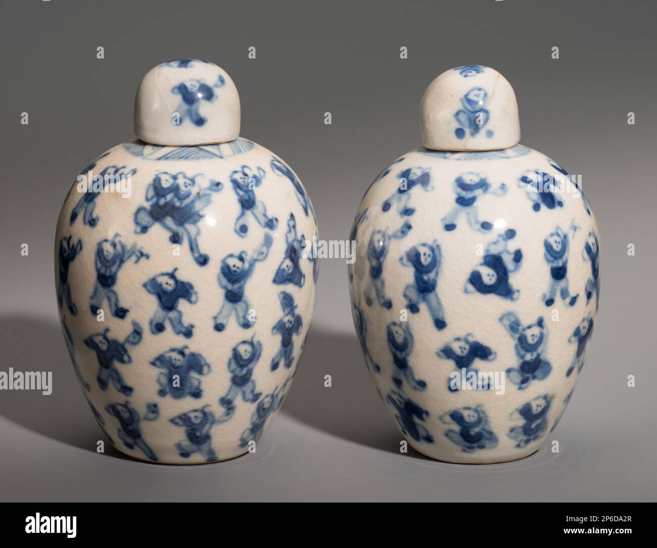Chinese, Pair of Snuff Bottles, porcelain Stock Photo - Alamy