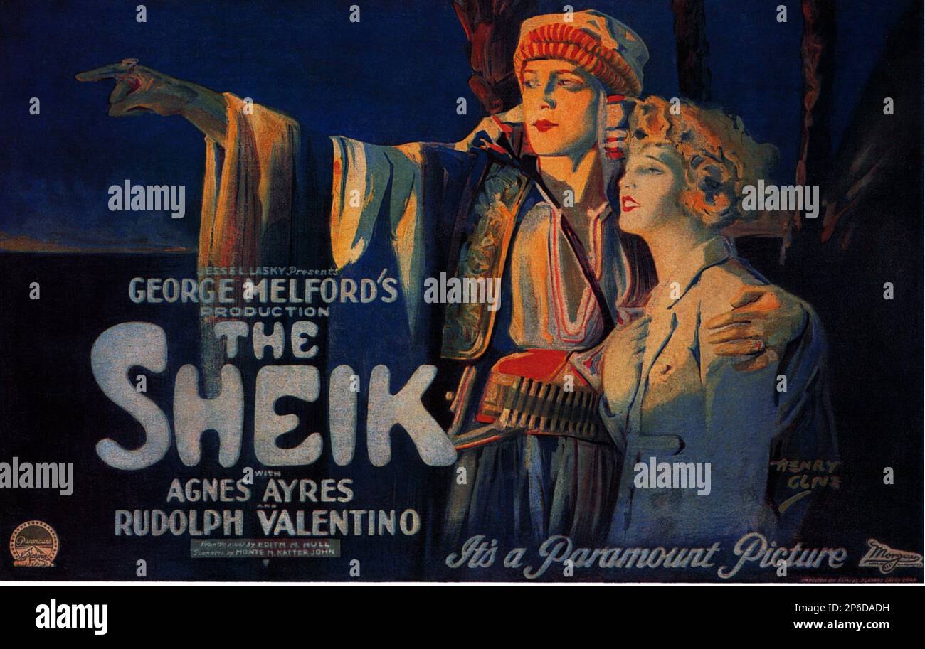1921 , USA : The silent movie THE SHEIK ( Lo Sceicco ) by George ...